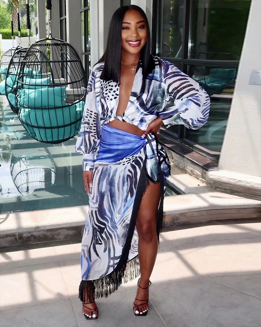 Oceans 11 Skirt Set – Sassy2