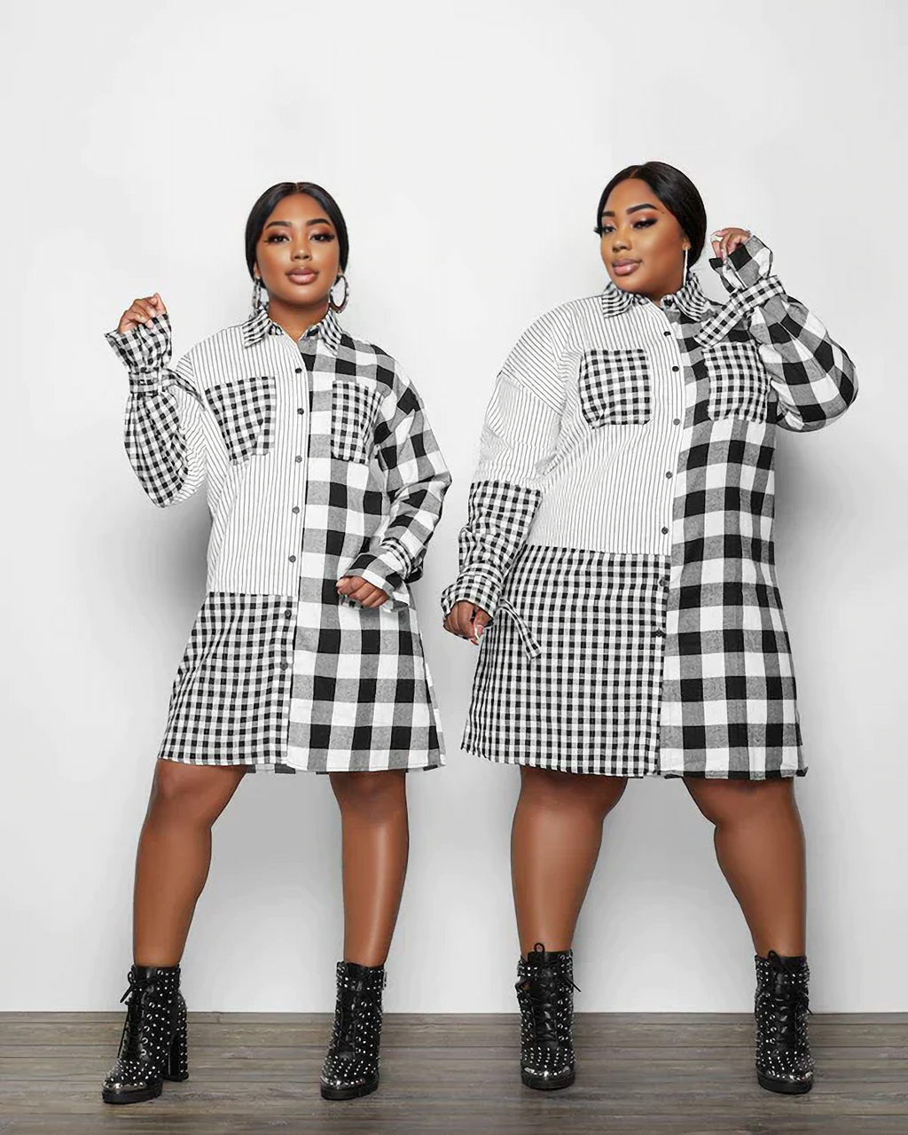 PLAY CHECKERS DRESS – Sassy2