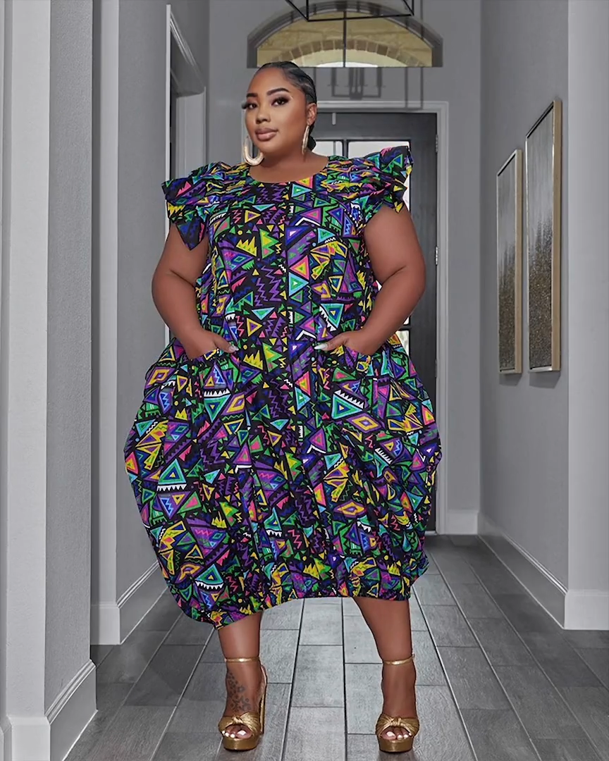 ZION COLORS BUBBLE DRESS – Sassy2