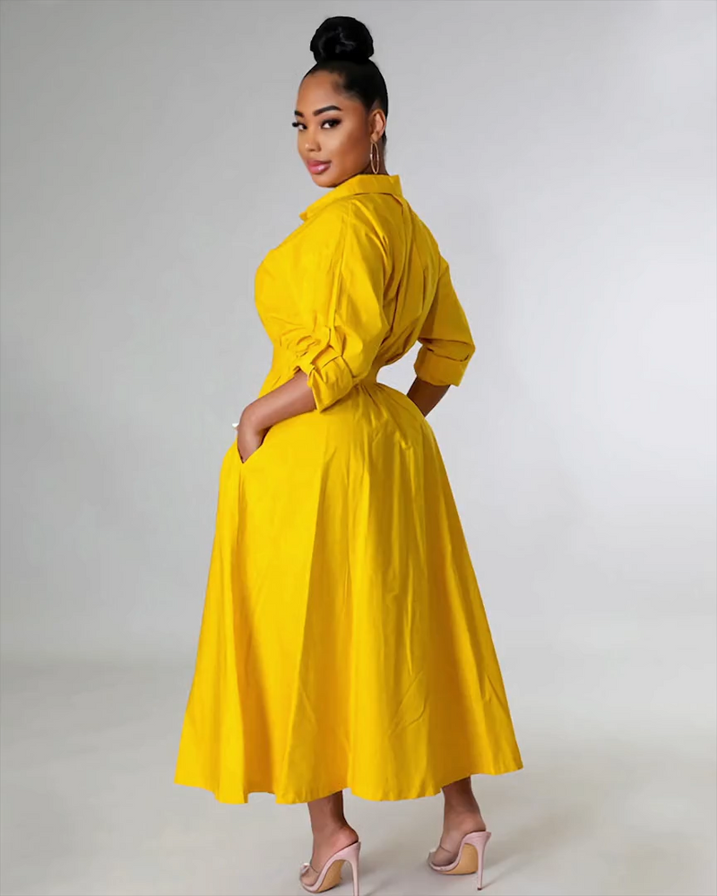 Shayla Shirt Dress – Sassy2