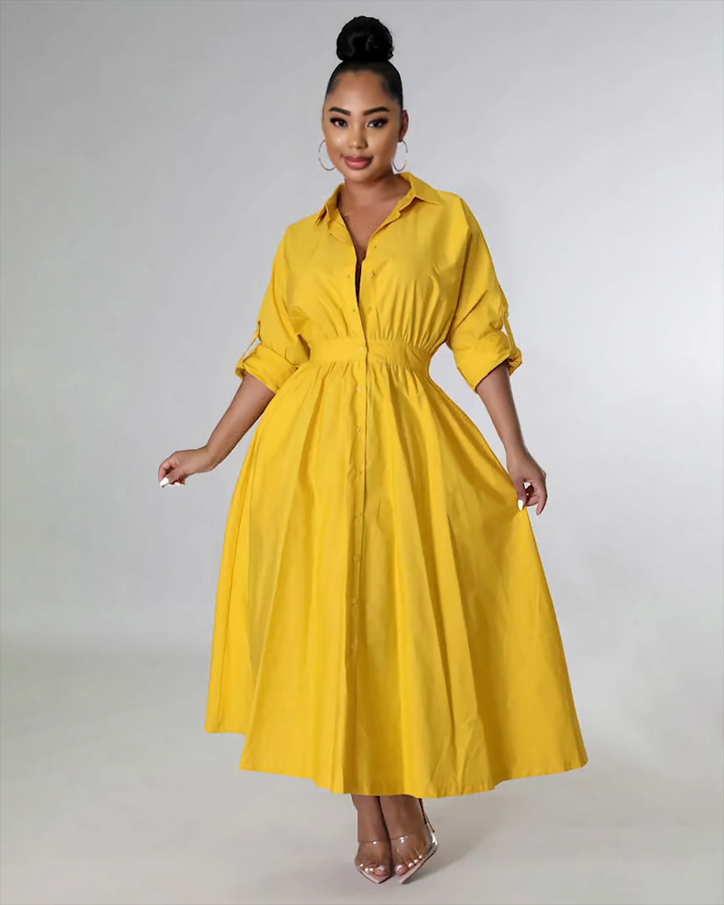 Shayla Shirt Dress – Sassy2