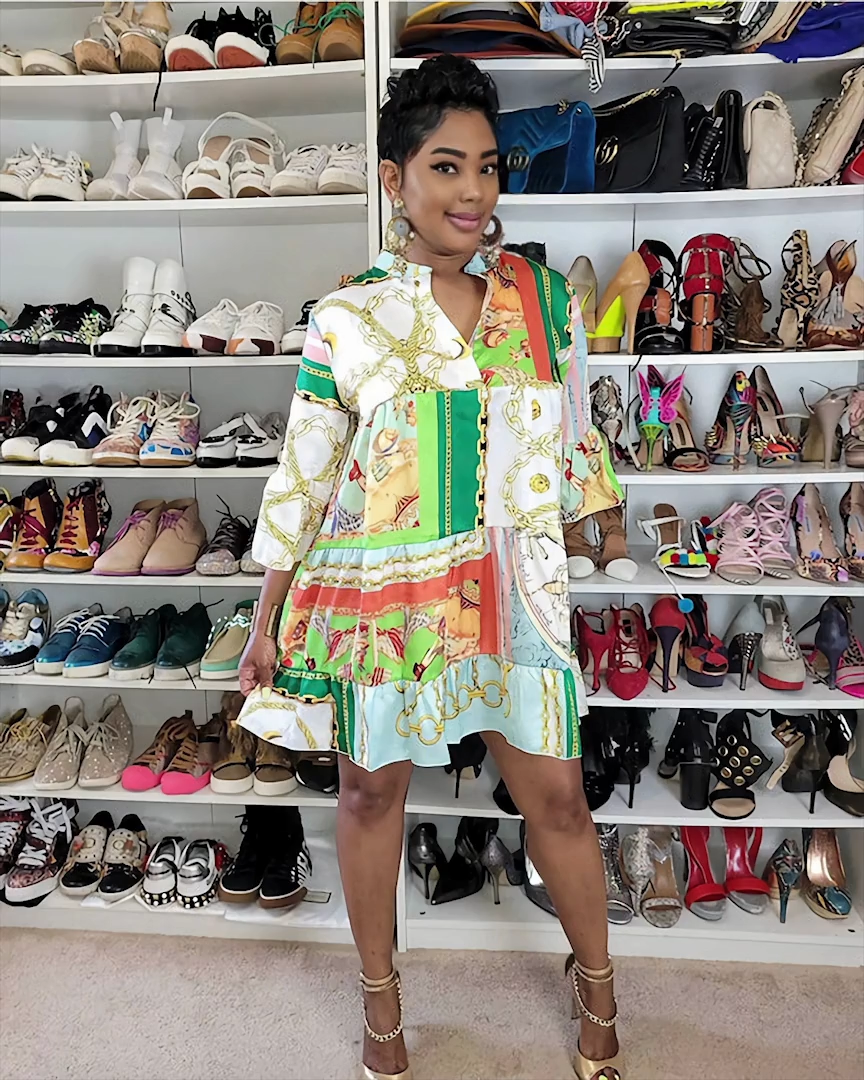 Pop of Color Dress – Sassy2