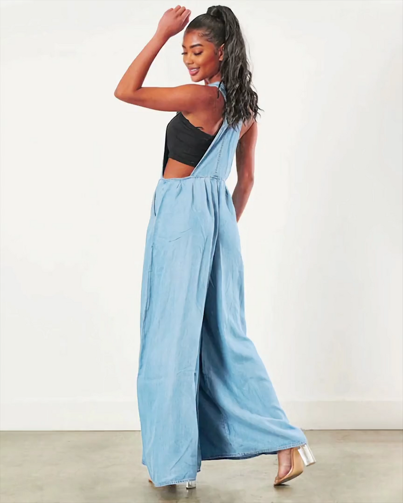 Post Up Wide Leg Overalls – Sassy2