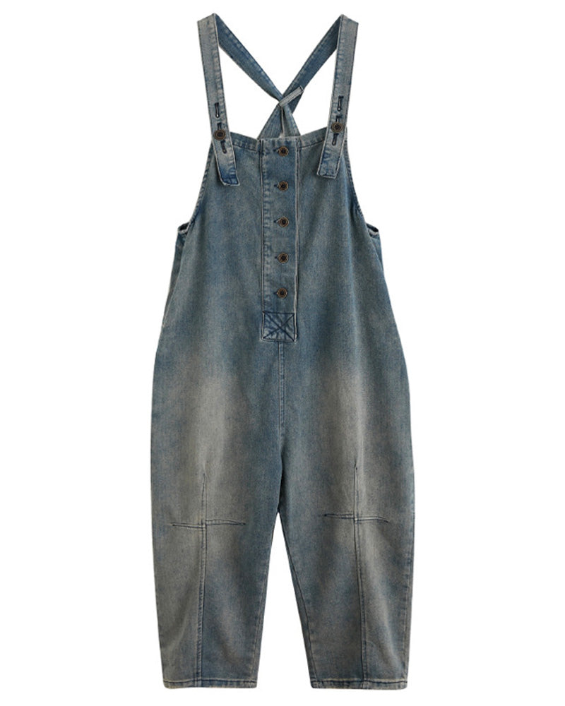 Retro Style Denim Jumper – Sassy2