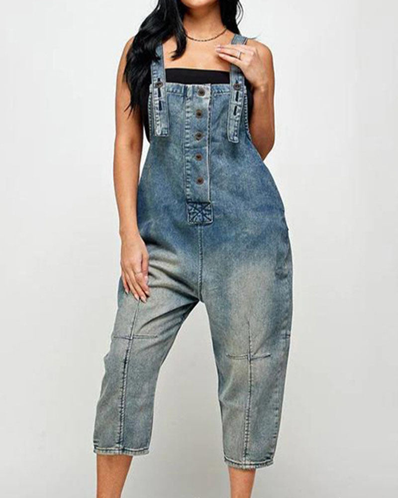 Retro Style Denim Jumper – Sassy2