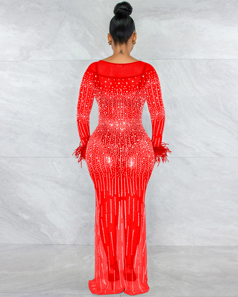 Party Sequin Perspective Dress – Sassy2