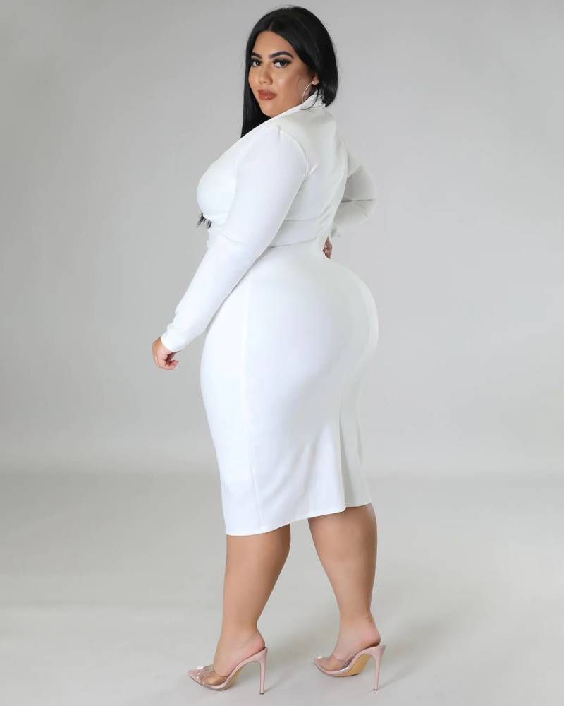 Classic Bodycon Dress Sassy2