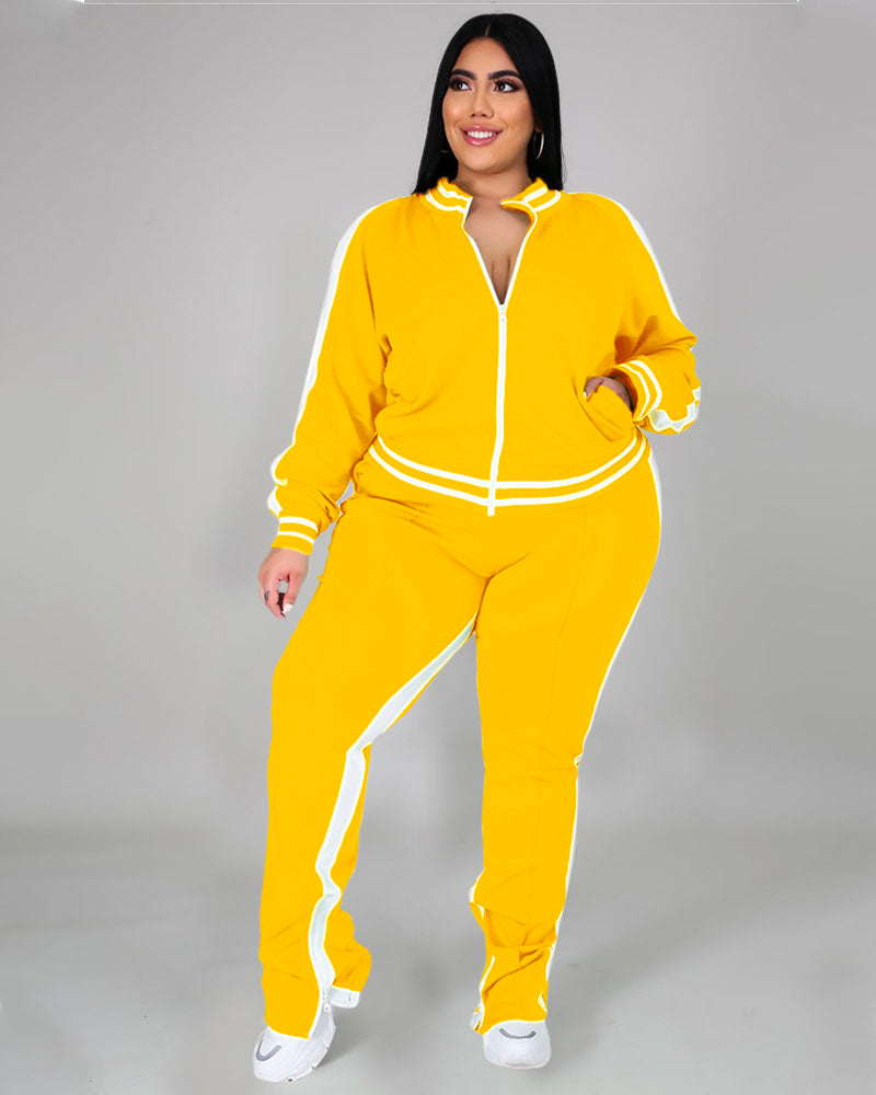 Janay Cold Shoulder Tracksuit – Sassy2